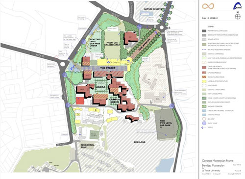 Image gallery - Bendigo campus, Infrastructure and Operations, La Trobe ...