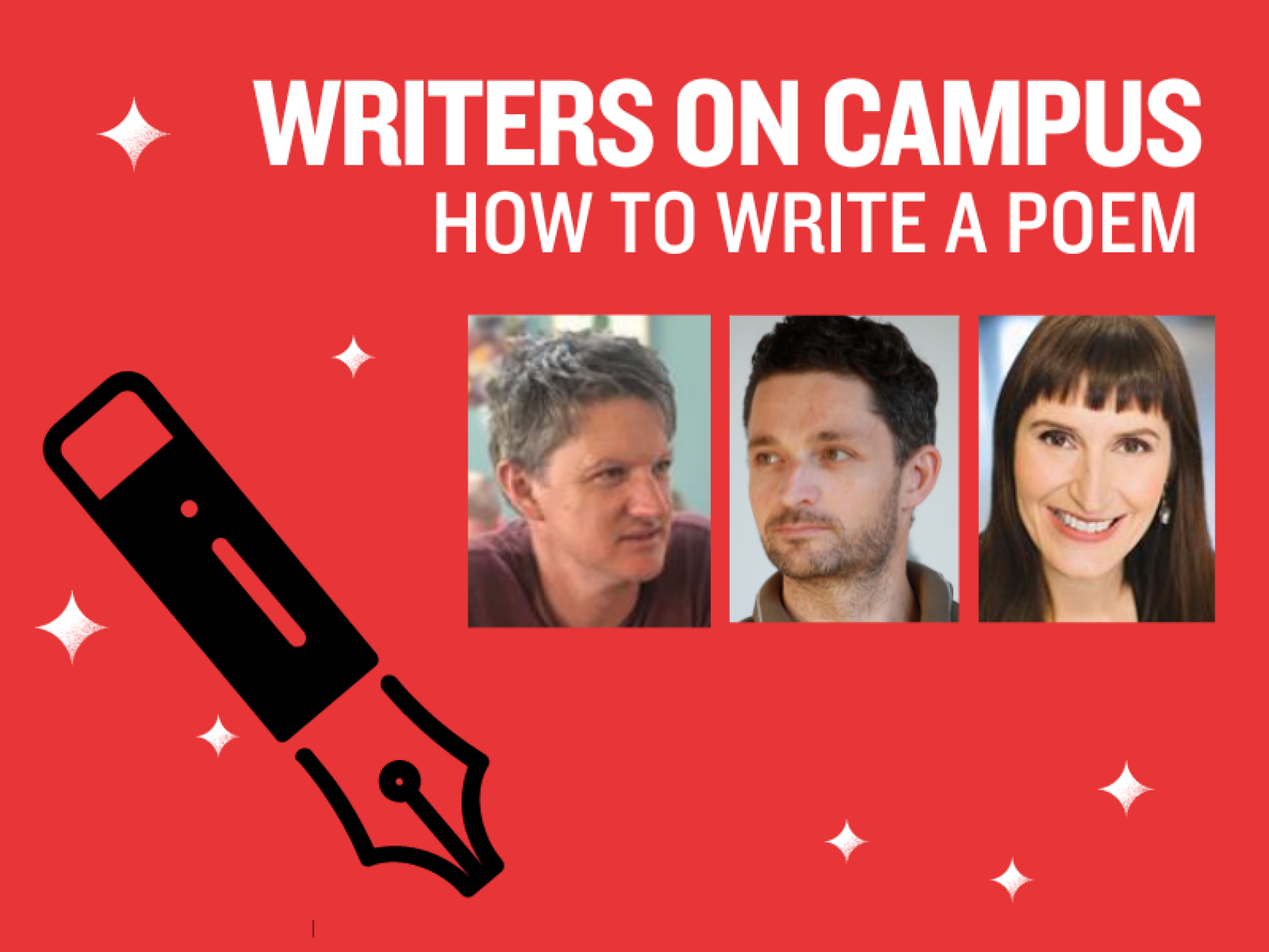 Writers on Campus: how to write a poem, News, La Trobe University