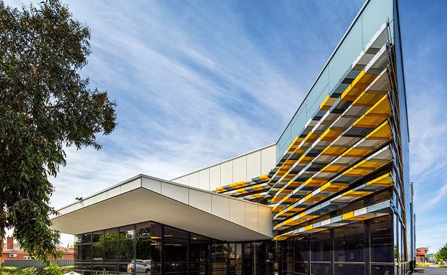 Building works at the Shepparton Campus Library - MyLaTrobe