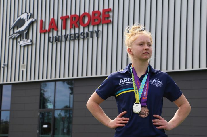 Lawton scoring goals on and off the hockey pitch, News, La Trobe University