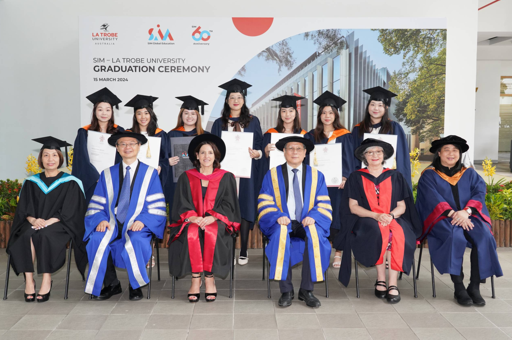 La Trobe celebrates graduation with partner, Singapore Institute of ...